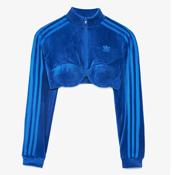 Jeremy Scott x Adidas | Sweaters | Adidas X Jeremy Scott Blue Velvor ...